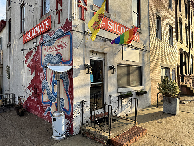 The colorful mural outside Sulimay's announces you've found Philadelphia's breakfast paradise in brick and mortar form.