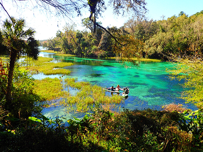 Nature's own infinity pool stretches endlessly, making your backyard swimming hole look embarrassingly ordinary.