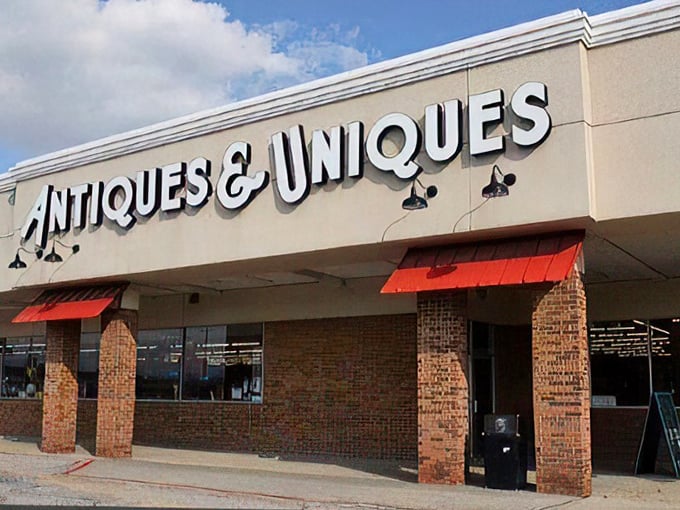 The unassuming storefront with its classic red awnings might fool you, but inside awaits a time-traveling adventure that'll make Marie Kondo have a panic attack.