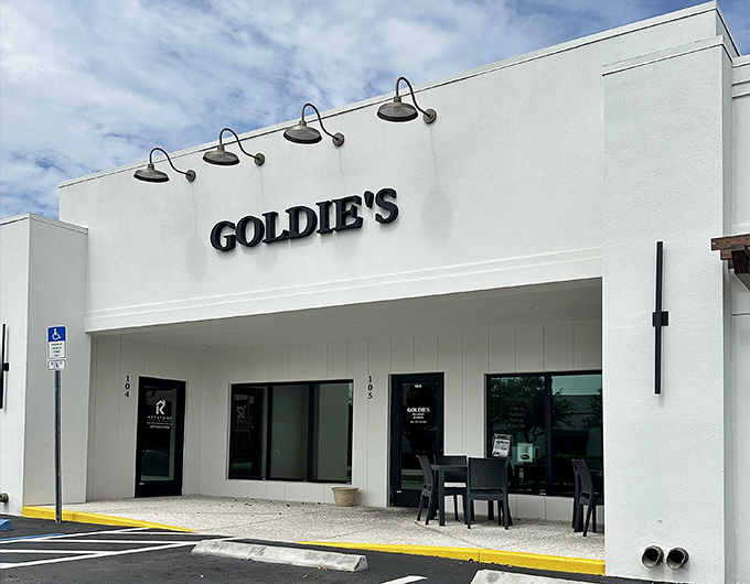 Simplicity speaks volumes at Goldie's Restaurant in Naples, where the unassuming white exterior hides breakfast treasures that would make HGTV hosts rethink "curb appeal."
