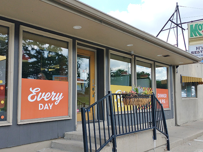 The unassuming storefront promises "Every Day" dining, but what it delivers is extraordinary every time. Classic Americana at its finest.