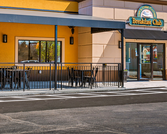 The sunshine-yellow exterior of The Breakfast Club isn't just a building&mdash;it's a morning beacon of hope for the hungry souls of Lebanon.