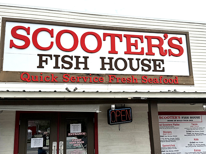 The sign says it all&mdash;quick service, fresh seafood, no pretense. Some of the greatest culinary treasures come in the most unassuming packages.