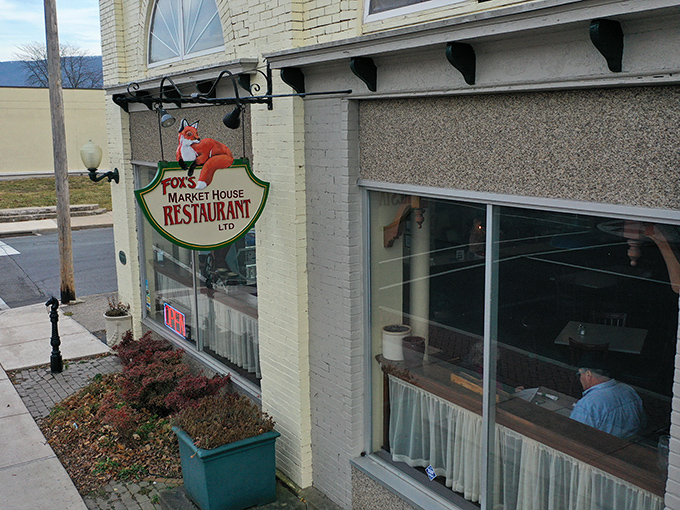 The historic Market House building stands proudly in downtown Lock Haven, its cream-colored brick façade and arched windows beckoning hungry travelers like an architectural time machine.