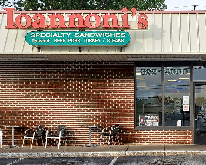 The unassuming brick exterior of Ioannoni's might not scream "food paradise," but locals know this modest storefront houses sandwich greatness.
