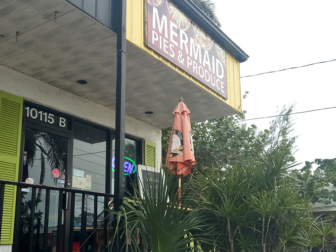 The unassuming storefront of Mermaid Pies & Produce might not scream "culinary destination," but the best Florida treasures often hide in plain sight.