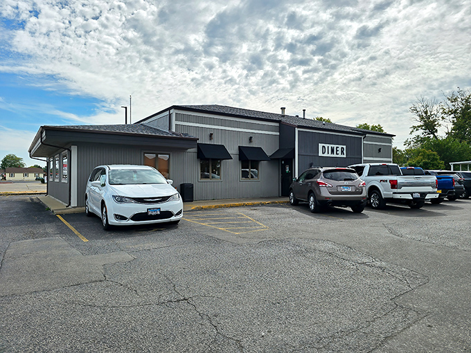 The unassuming exterior of Bartonville Diner stands like a culinary lighthouse in central Illinois, promising honest food without the frills. Sometimes the best meals hide behind the simplest facades.