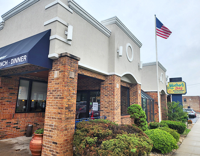 The unassuming brick exterior of Mother's Day Restaurant hides culinary treasures that locals have been keeping secret for too long.