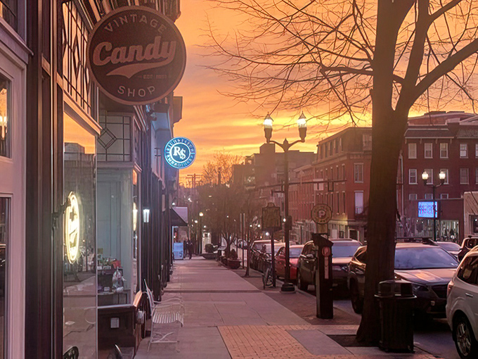 The storefront that launched a thousand childhood flashbacks. Those diamond-patterned windows frame a wonderland of sugar that's impossible to pass without stopping.