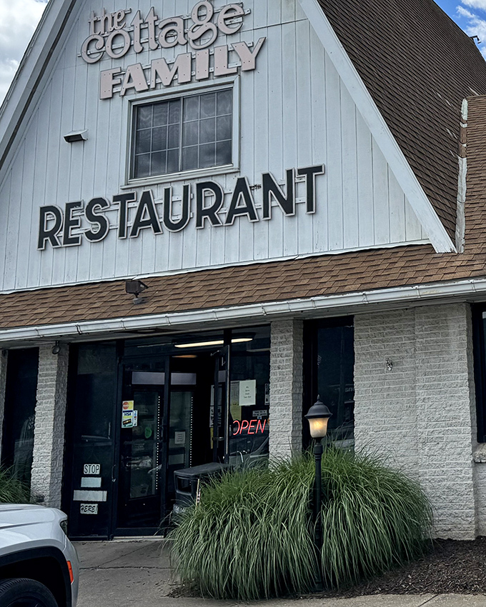 The unassuming exterior of The Cottage Family Restaurant speaks volumes&mdash;like that quiet classmate who turned out to be the valedictorian, it's hiding greatness behind that modest fa&ccedil;ade.