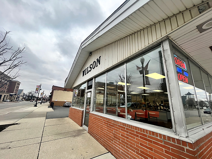 The unassuming white facade of Wilson's might not scream "culinary landmark," but locals know better. This time capsule of American dining has been stopping Findlay traffic for generations.
