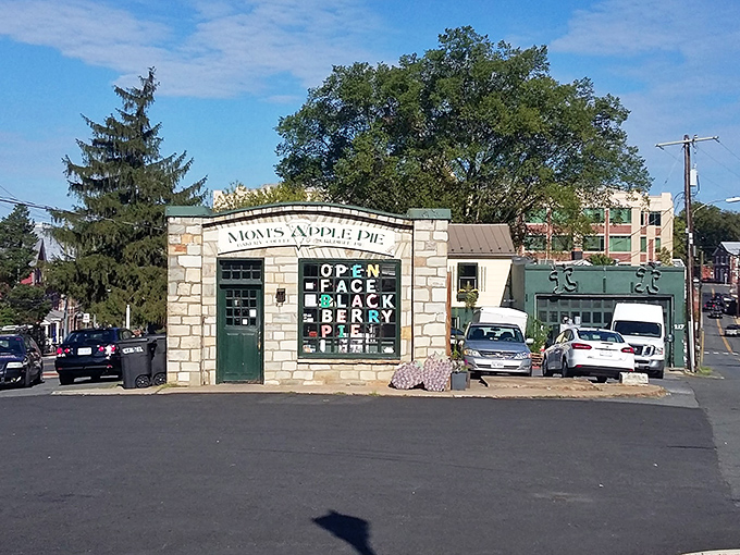 This humble stone facade hides Virginia's sweetest secret - proof that extraordinary things come in ordinary packages.