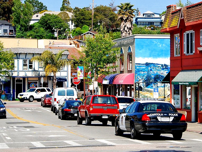 Downtown Capitola charms with its colorful storefronts and laid-back vibe &ndash; like a California postcard come to life, minus the tourist markup.