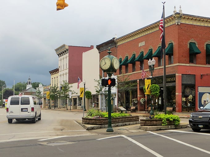 Downtown Geneva offers that perfect small-town charm where traffic lights are optional and flower baskets outnumber parking meters. Norman Rockwell would've needed extra canvas.