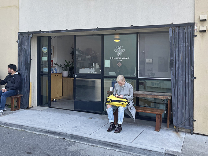 The unassuming facade of Golden Goat Coffee might make you walk right past&mdash;which is exactly how locals prefer to keep this treasure all to themselves.