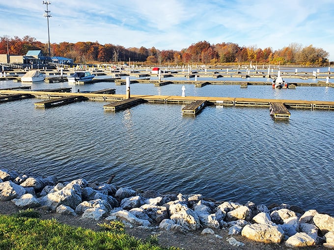 Lake Erie stretches out like nature's infinity pool, with that impossible blue meeting the sky. Paradise isn't always tropical&mdash;sometimes it's right in northeastern Ohio.