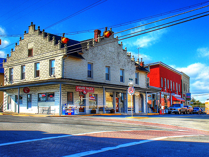 Downtown Prineville looks like a movie set where the locals actually live. Historic stone buildings with character that can't be manufactured.