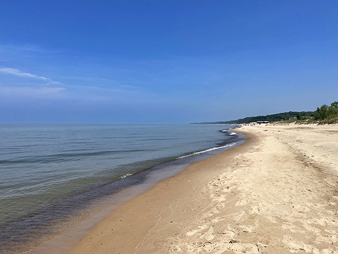 The Great Lakes' answer to the Caribbean &ndash; where Michigan's towering dunes meet Lake Michigan's impossibly blue waters in a landscape that defies Midwestern expectations.