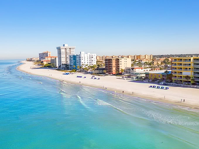 Paradise doesn't need a passport &ndash; Redington Beach's pristine shoreline stretches before a skyline that won't drain your retirement account.