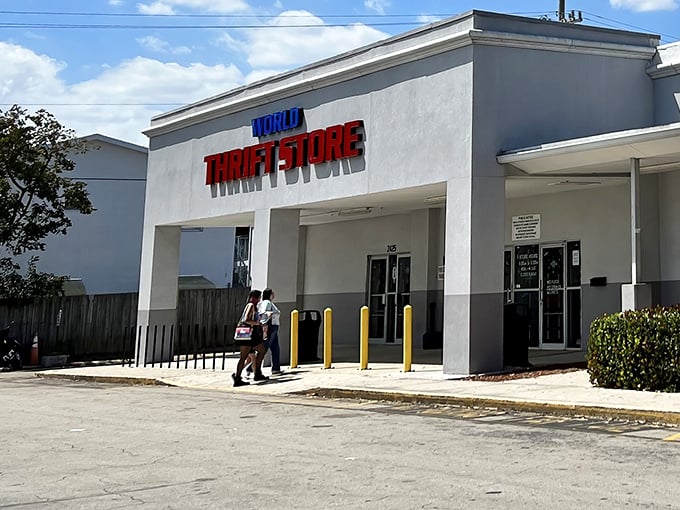 The unassuming exterior hides a treasure trove that would make Indiana Jones jealous of your shopping skills.