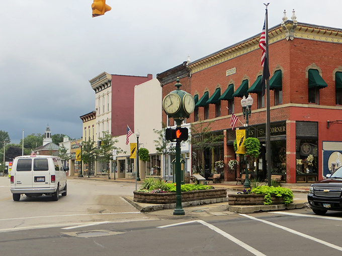 Downtown Geneva offers that perfect small-town charm where traffic lights are optional and flower baskets outnumber parking meters. Norman Rockwell would've needed extra canvas.