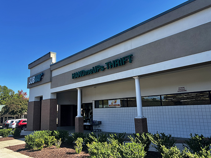 The unassuming storefront might not scream "retail paradise," but like any great treasure hunt, the best adventures often begin with modest entrances.