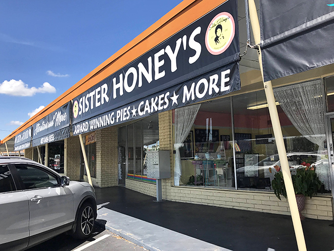 The unassuming storefront that houses Orlando's sweetest secret&mdash;proof that you should never judge a bakery by its awning.