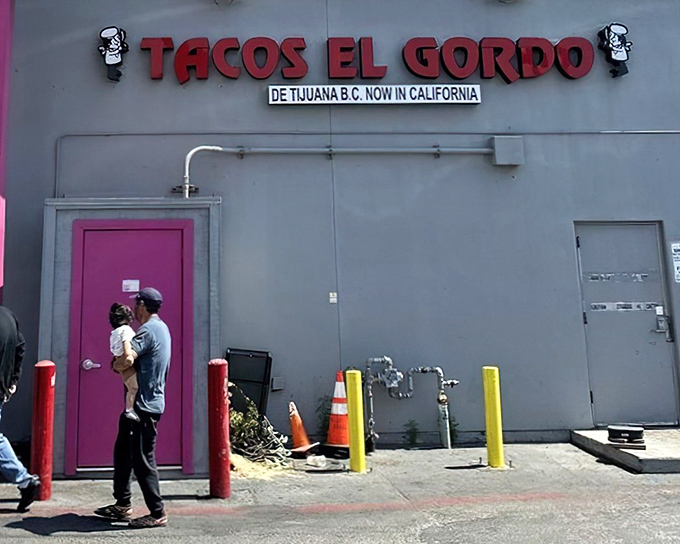 That purple door isn't just an entrance &ndash; it's your gateway to taco enlightenment in Chula Vista. 