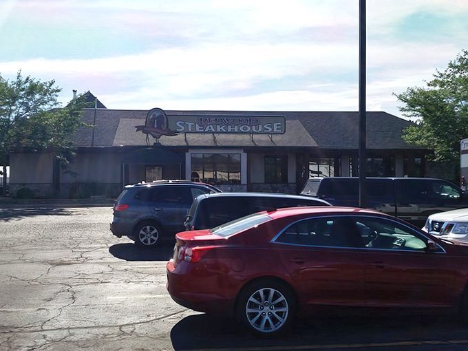 The unassuming exterior hides culinary treasures within, like finding a vintage Corvette parked in your neighbor's ordinary garage.