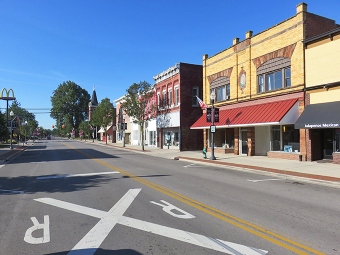 Ada's Main Street looks like it was plucked straight from a Hallmark movie set &ndash; colorful storefronts bathed in sunshine, promising small-town treasures within.