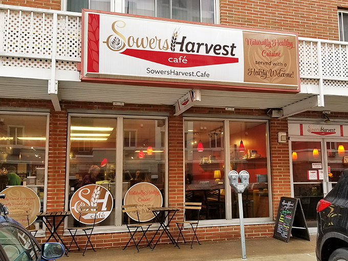 Those vibrant red awnings aren't just for show&mdash;they're like a beacon calling you to pretzel paradise in downtown State College.