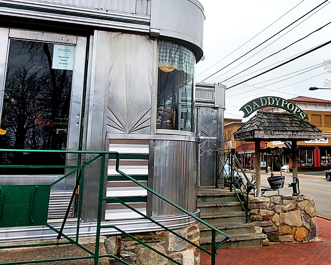 The classic stone pillars and vintage signage of Daddypops aren't just welcoming you to breakfast&mdash;they're inviting you to step back in time.