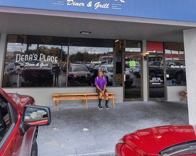 The unassuming blue storefront of Dena's Place doesn't scream "culinary destination," but locals know better. Sometimes the best food hides behind the simplest facades.