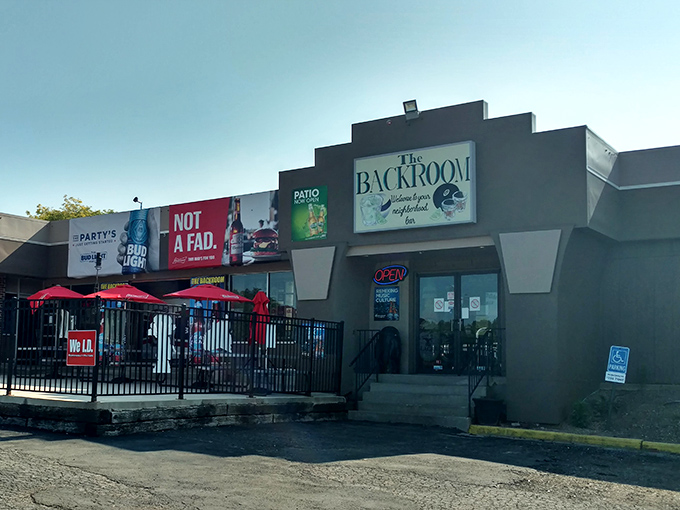 The unassuming exterior of Backroom Bar and Grille hides culinary treasures within, like a delicious secret Mansfield has been keeping from the rest of Ohio.