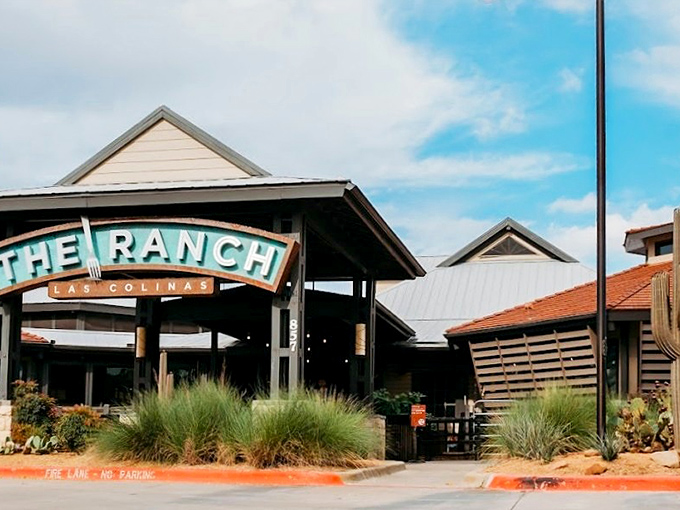 The Ranch welcomes you with rustic charm and Texas swagger, where ornamental grasses wave hello like old friends at the front door.