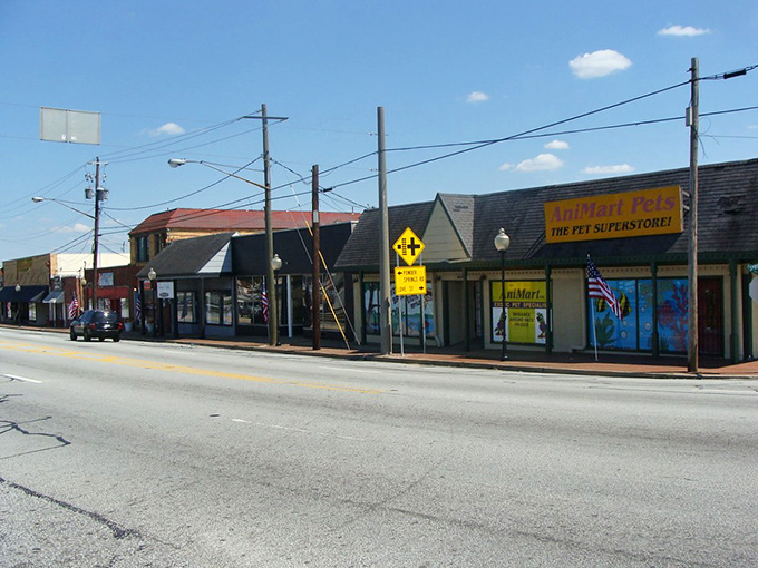 Small-town charm meets big-city dreams in Austell's picturesque downtown, where every corner tells a story.