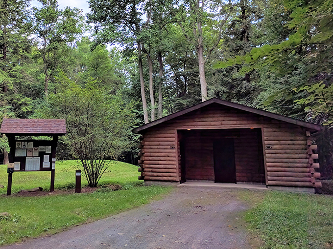 The cascading waters of Ravensburg's historic dam create nature's perfect soundtrack. Somehow more soothing than any meditation app you've downloaded and forgotten about.