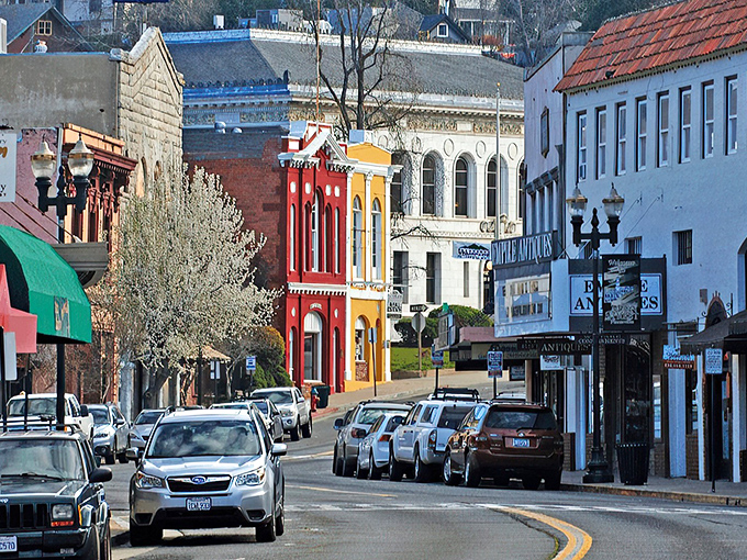 Placerville's Main Street looks like a movie set, but it's the real deal &ndash; colorful historic buildings housing local shops where everybody really does know your name.