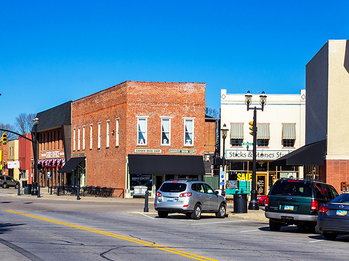 Downtown Canal Winchester showcases its historic charm with well-preserved brick buildings lining High Street. Small-town America at its most authentic.