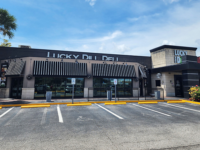 The unassuming exterior of The Lucky Dill hides a culinary treasure. Like finding a Broadway show in a strip mall, this Palm Harbor gem delivers big city flavor.