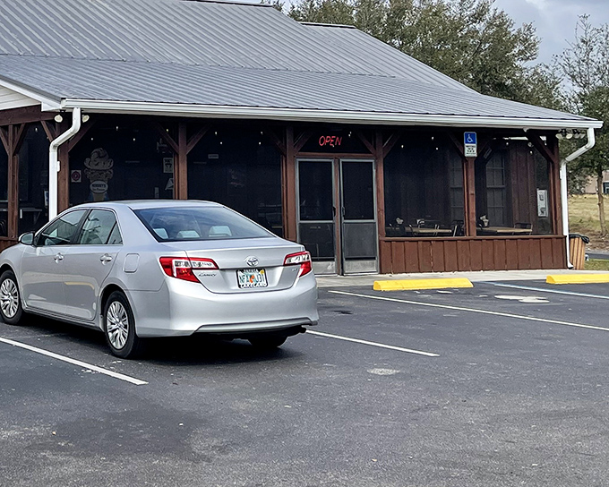 The unassuming exterior of Charm City Seafood proves once again that Florida's best culinary treasures often hide in plain sight.