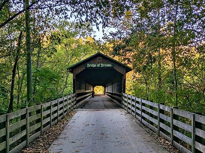 This isn't just a bridge &ndash; it's a portal to simpler times when craftsmanship meant something special.