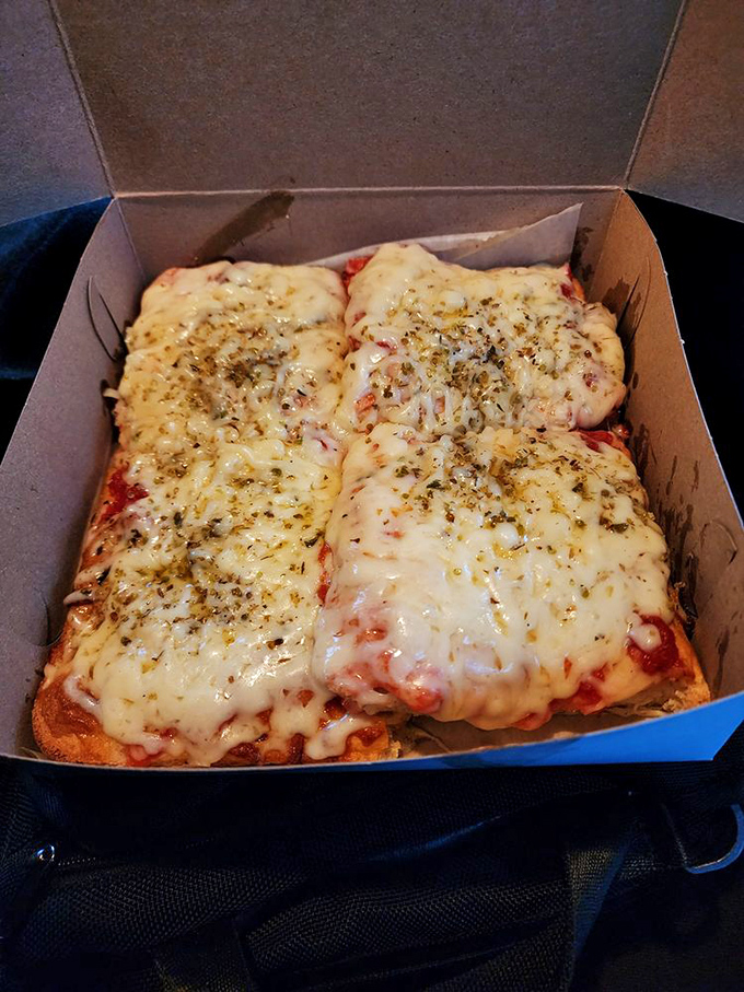 Four squares of extra cheese perfection that'll make you question every pizza choice you've ever made.