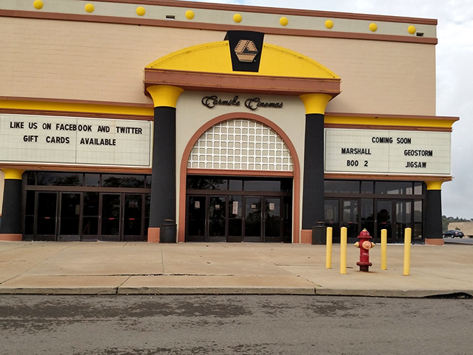 Even movie nights maintain that hometown feel at Greensburg's theater. Where the popcorn tastes better because you didn't have to fight for a parking spot.