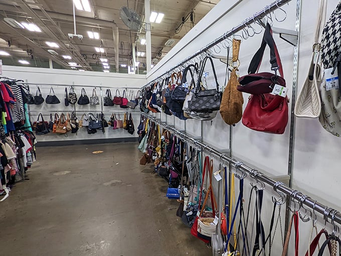 Handbag heaven for the budget-conscious fashionista&mdash;where designer lookalikes and genuine vintage finds hang in democratic harmony.