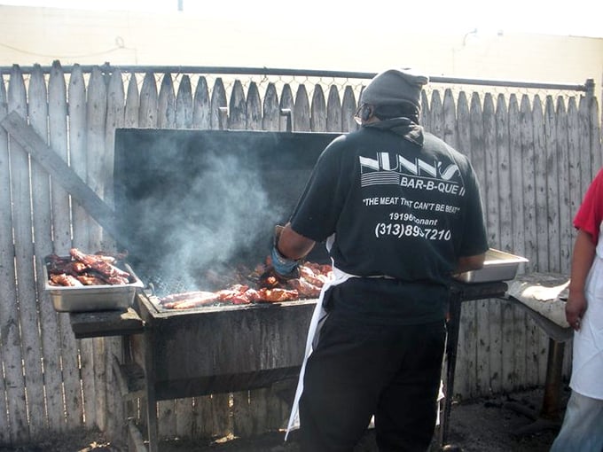 The magic happens behind the scenes. That smoke isn't just cooking meat; it's creating memories and traditions with every waft.