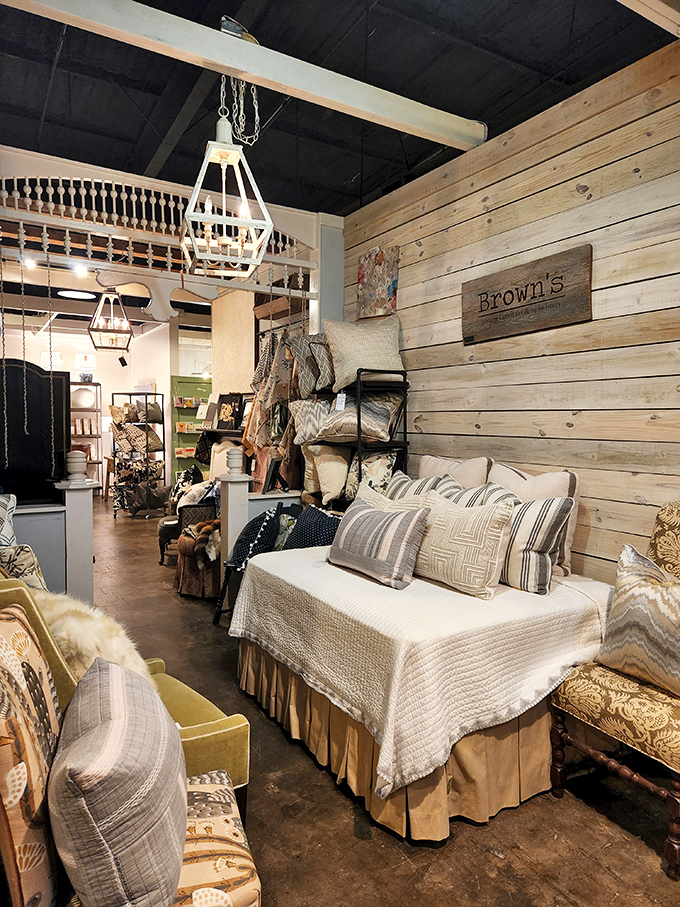 Cozy comfort with vintage charm&mdash;this bedding display makes you want to redecorate your bedroom with layers of texture and neutral tones.