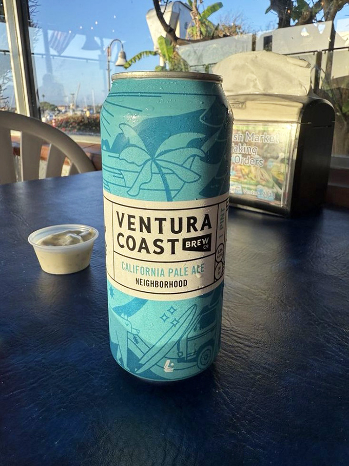 Local craft beer meets fresh seafood &ndash; a California romance story in a can.