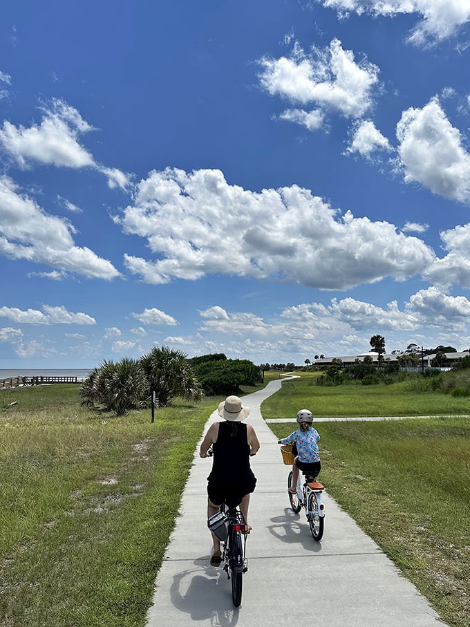 Two-wheeled exploration at its finest. Jekyll Island's bike paths connect you to beaches, forests, and memories waiting to be made.