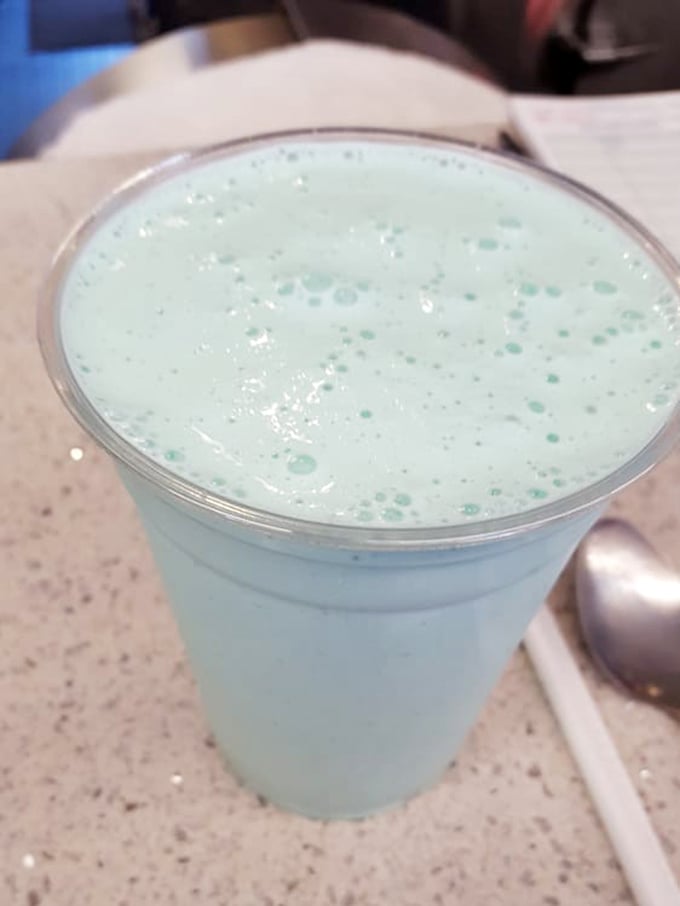 That blue raspberry shake isn't just a drink&mdash;it's a childhood memory in a cup, complete with the promise of a blue tongue.
